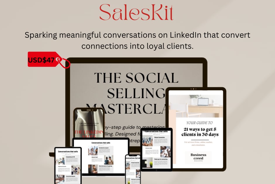 The Ultimate LinkedIn Saleskit | Business Creed Magazine-Entrepreneurship Publication